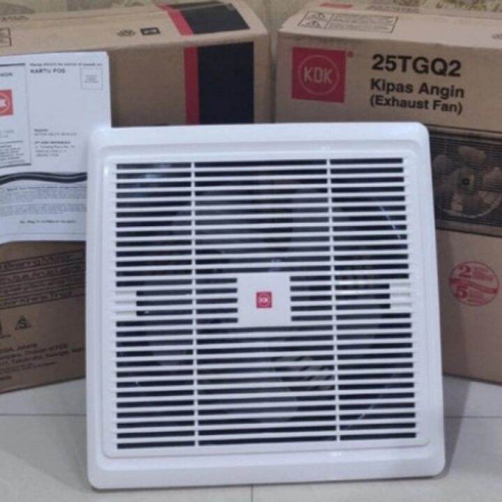 KDK 25 TGQ2 Exhaust Fan Ceiling Plafon 10" Inchi 25TGQ2 Hexos Fan 10" | Lazada Indonesia