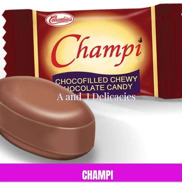 Columbia Champi Chocolate Filled (53pcs per pack) | Lazada PH