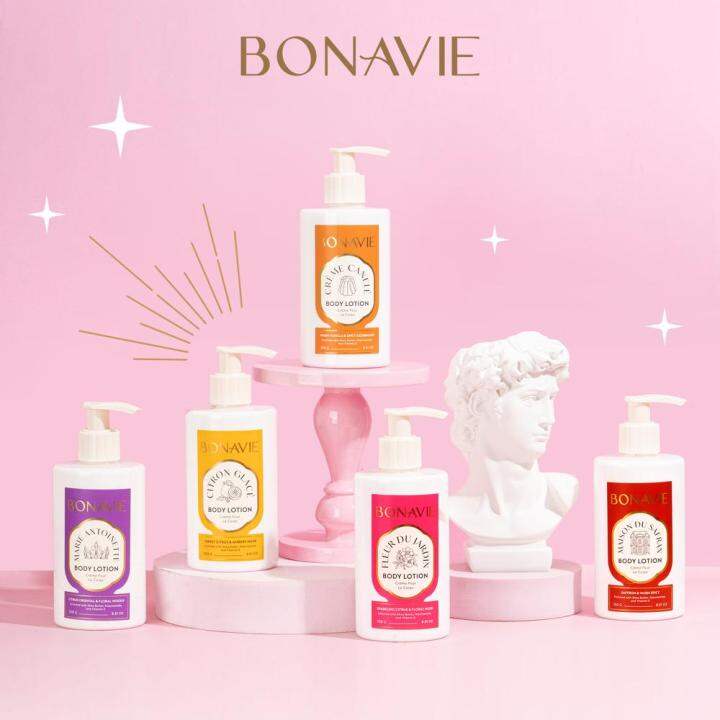 BONAVIE BODY LOTION ALL VARIAN (MARIE ANTOINETTE, CREME CANELE, CITRON ...