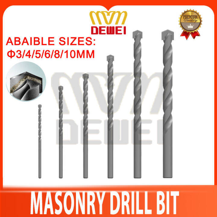 Masonry Drill Bit (Ø3mm to 12mm) High Quality Rotary Percussion ...