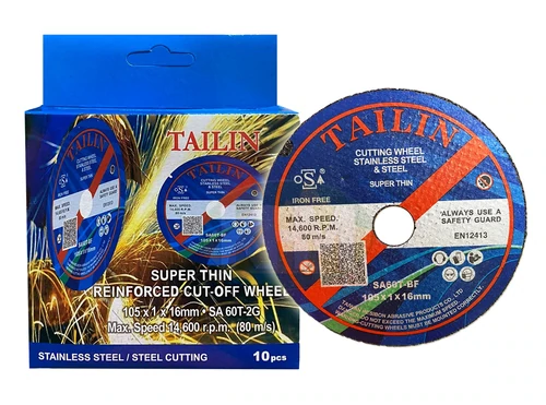 Tailin Cutting Disc 4" for Stainless (Super Thin) [10 Pcs] | Lazada PH