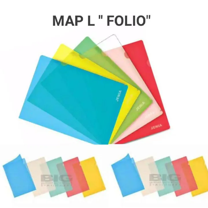 Map L Transparan / Map Plastik / Dokumen Folio | Lazada Indonesia