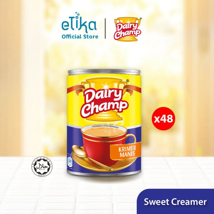 Dairy Champ Sweetened Creamer 500g x 48 cans (Carton) | Lazada
