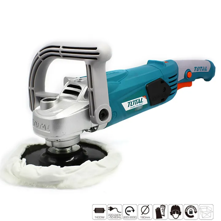 TOTAL TOOLS ANGLE POLISHER 1400W TP1141806 | Lazada PH