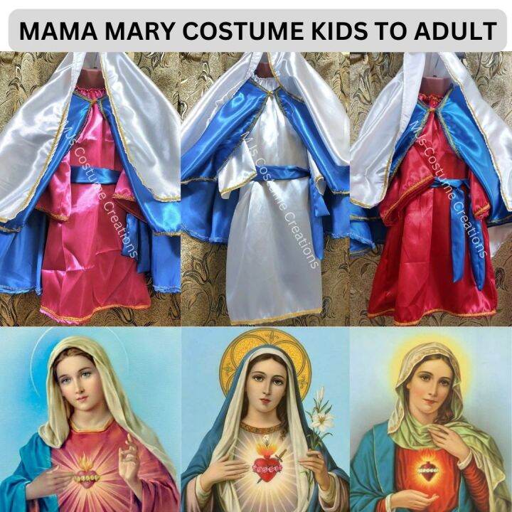 MAMA MARY COSTUME FOR KIDS TO ADULT | Lazada PH