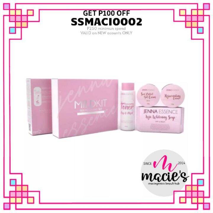 (COD) JennaEssence Mild Kit Rejuvenating Set | Lazada PH