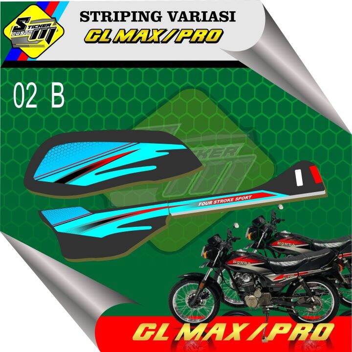 STICKER STRIPING GL PRO / MAX Variasi Terbaru 02 | Lazada Indonesia
