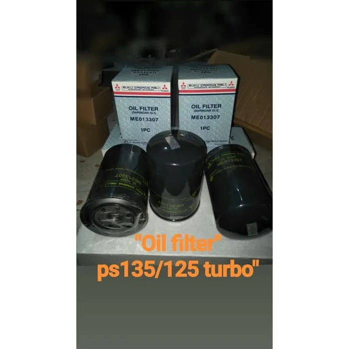 Filter Oli Mitsubishi PS110 PS125 Turbo Canter PS135 ME013307 | Lazada ...