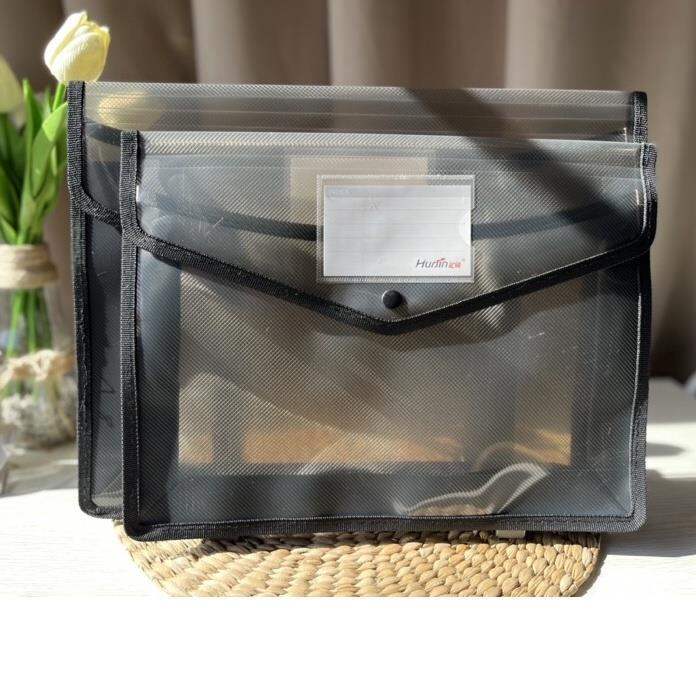 CZAR Expandable LONG Plastic Envelope FC size Document Clearbook Folder ...