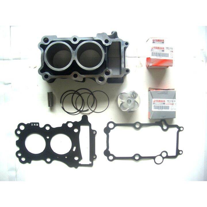 Yamaha R25 Block Set / Cylinder Set / Blok Piston, Ring 100% Original ...
