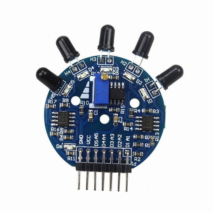 5 Way Flame Sensor Module Digital Analog Signal Dual Output Fire ...