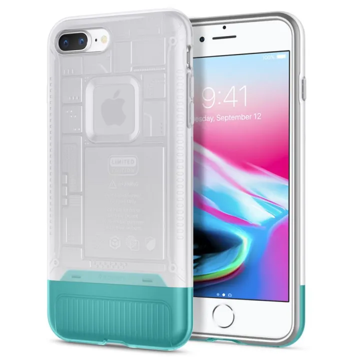 Spigen iPhone 8 Plus / 7 Plus Case Classic C1 Snow | Lazada PH