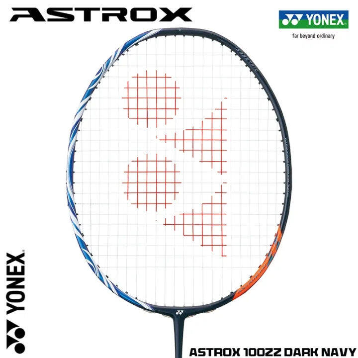 YONEX ASTROX 100ZZ Dark Navy Badminton Racket Full Carbon Single 4U 26Lbs 83g Made In Japan ...