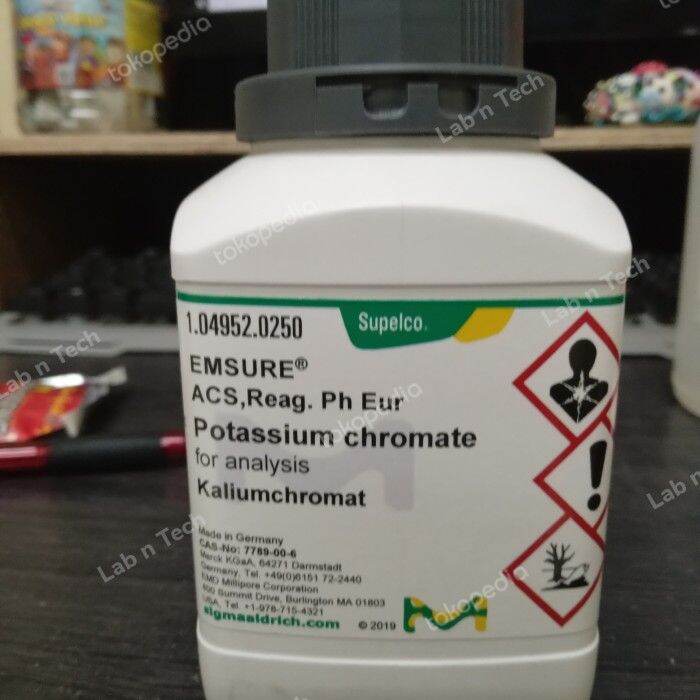 1.04952.0250 Potassium chromate Pro Analisis 250 g K2CrO4 Merck ...