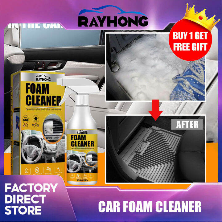 Rayhong Foam Cleaner Spray For Car Original Seat Cleaner Cleaning Products Interior Car Interior ...