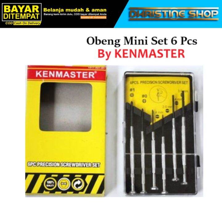 Obeng Mini Set KENMASTER Original Japan Technology - Obeng Japan 1 Set ...