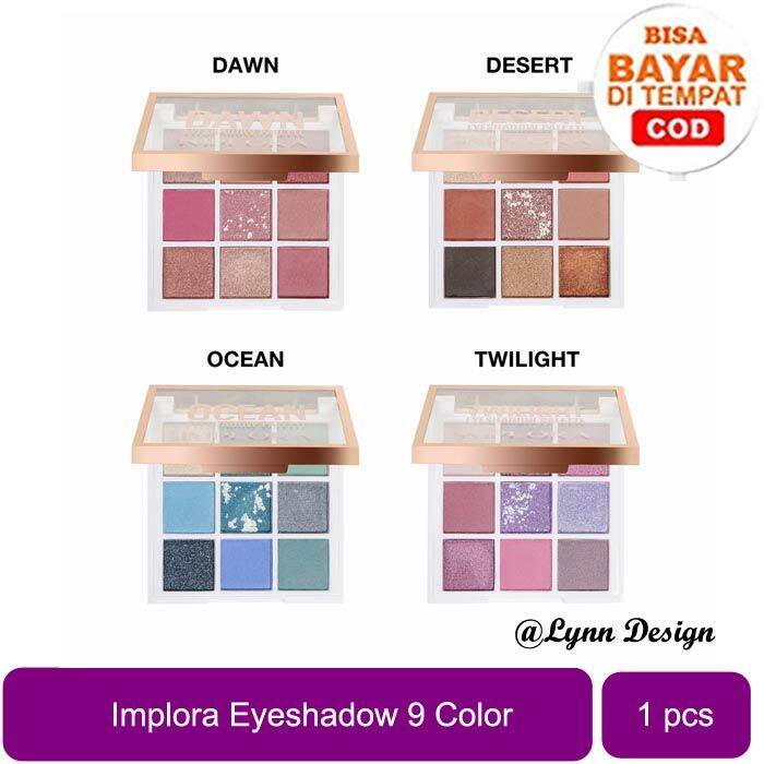 IMPLORA Eyeshadow Palette | Dawn | Desert | Ocean | Twilight Lynn ...