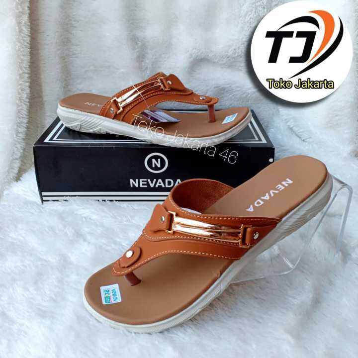 PROMO!! Sandal wanita terbaru 2022 simpel elegan / Sandal japet jeppit keknian | Lazada Indonesia