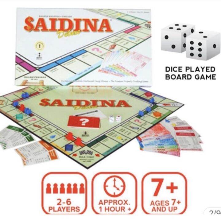SAIDINA DELUXE Board Game | Lazada