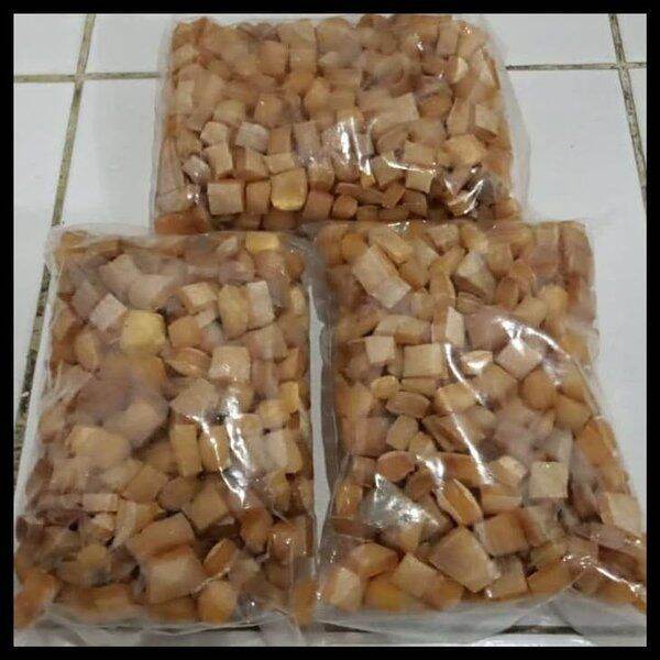Kerupuk Rambak Kulit Sapi Krecek Dadu Dorokdok Mentah Krupuk Kerecek ...