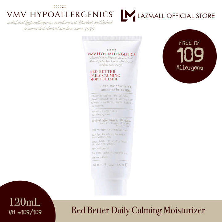 VMV Hypoallergenics Red Better Daily Calming Moisturizer 120mL | Lazada PH