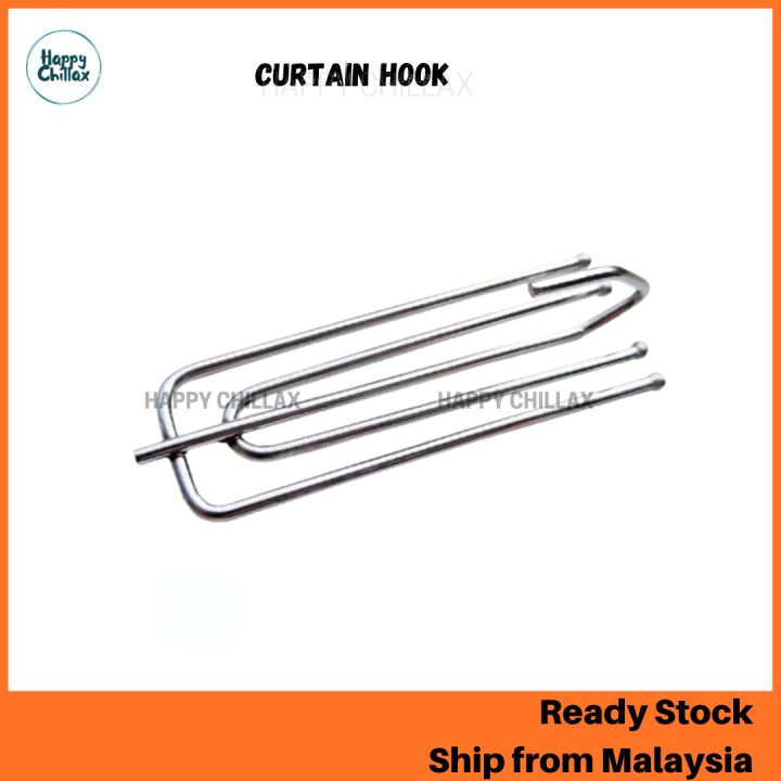 Curtain Hook Window Cangkuk Langsir Besi Tingkap | Lazada