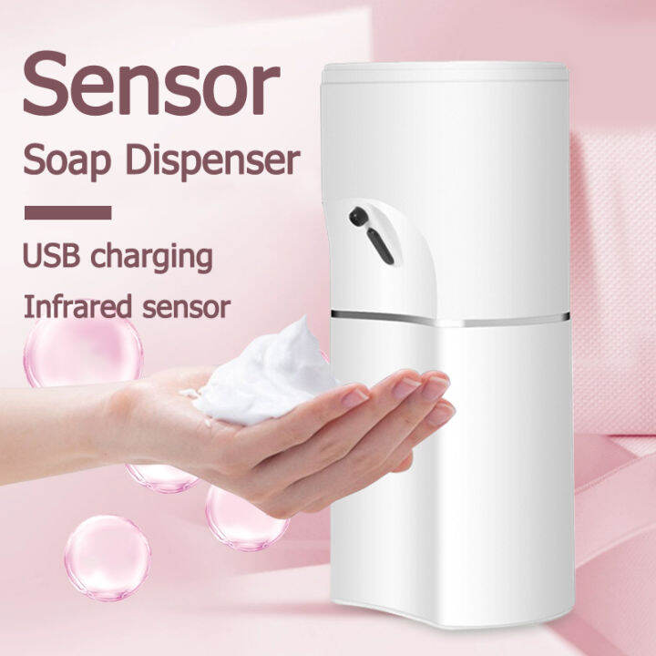 [stock]Sensor Soap Dispensers USB Rechargeable Auto Sanitizer Soap ...