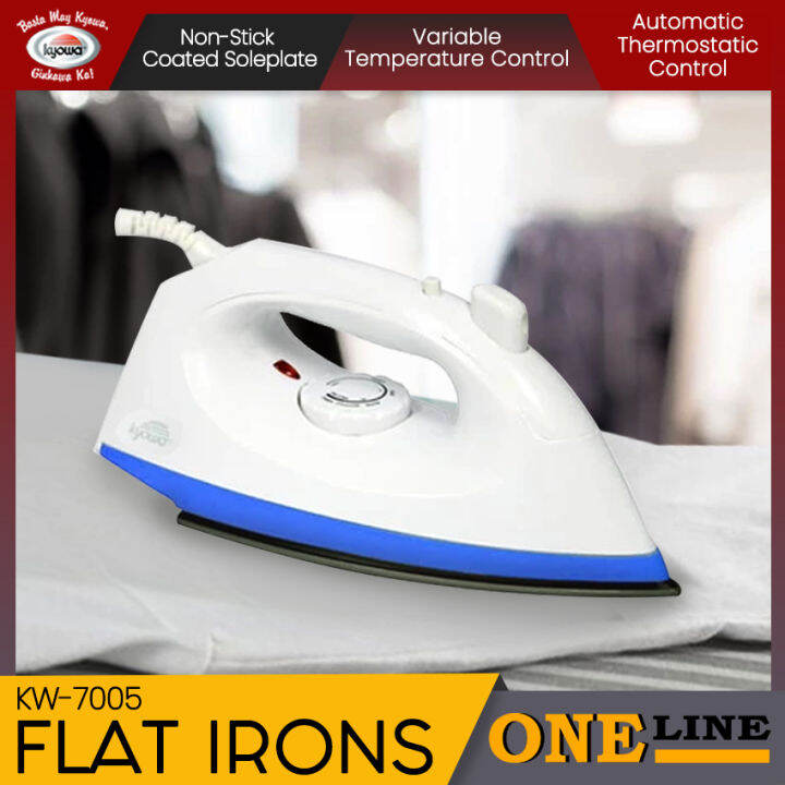 ONELINE KYOWA (KW-7005) Flat Iron for Clothes with Water Spray Function ...