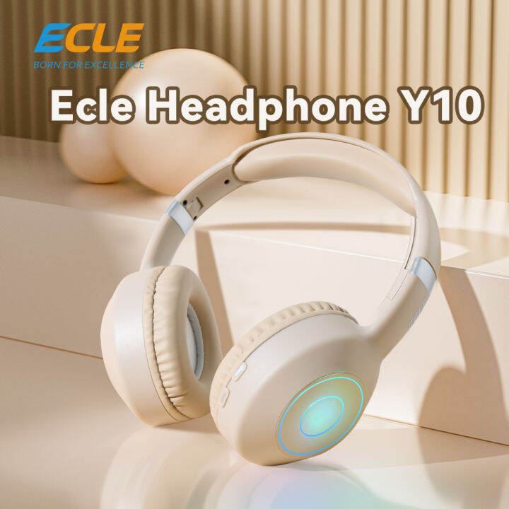 ECLE Headphone Y-Series Wireless Headset Bluetooth Foldable Headphone ...