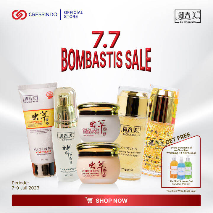 [BPOM ORIGINAL LOKAL] YU CHUN MEI Cordyceps COMPLETE KIT | Lazada Indonesia