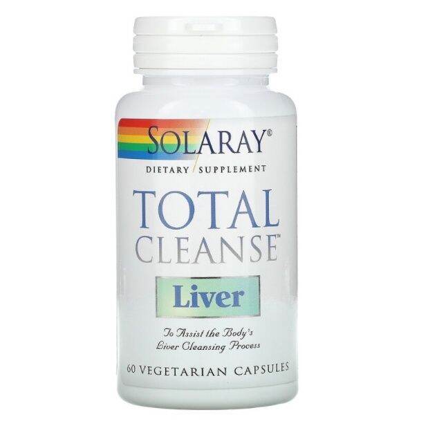 Solaray, Total Cleanse, Liver, 60 Vegetarian Capsules | Lazada.co.th