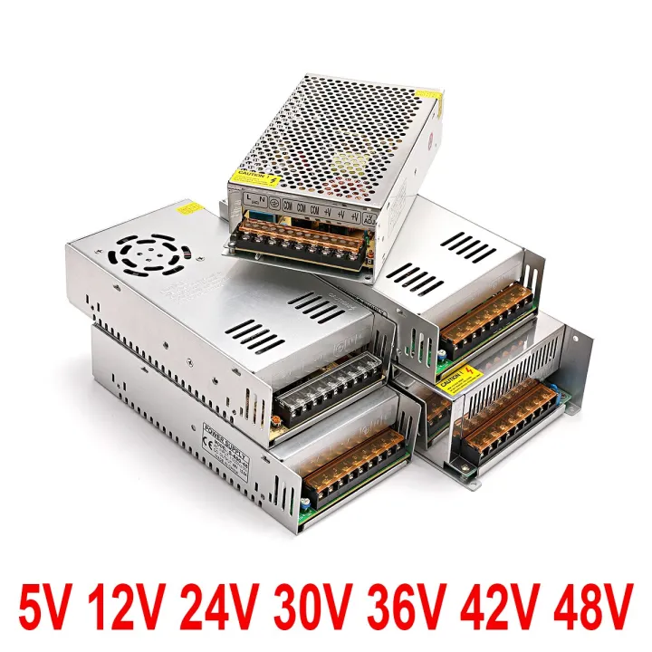 SMPS Switching Power Supply With Metal Power Supply Block มีแรงดันไฟฟ้า AC-DC 220 V ถึง24 V 36 V ...