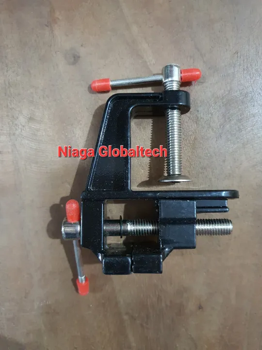 CATOK MEJA MINI BAIS MEJA ALUMINIUM BENCH VISE CLAMP RAGUM | Lazada ...