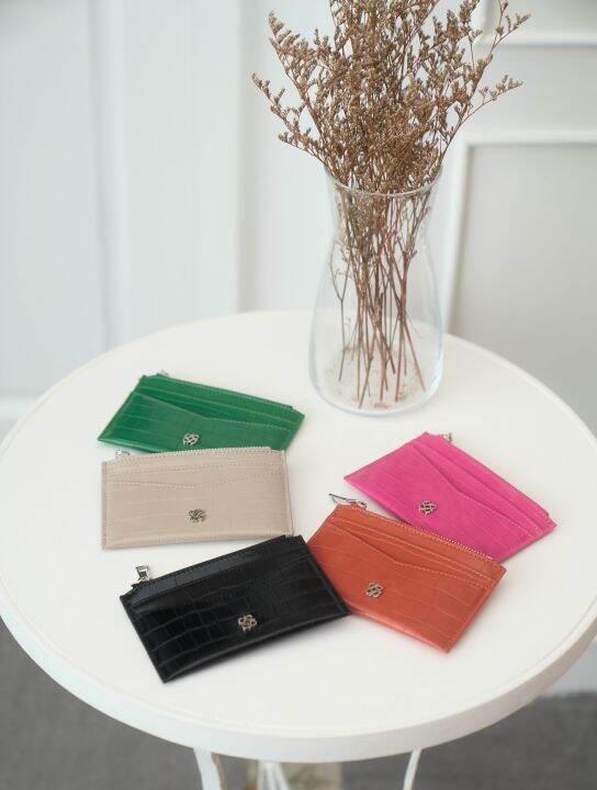 PEROTA “BERRY Card Holder” มาพร้อมกล่อง | Lazada.co.th