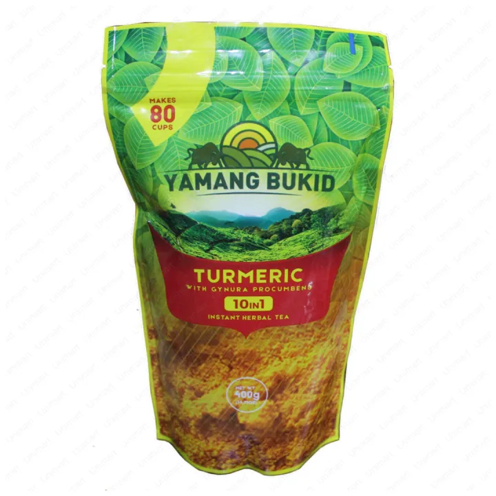 Yamang Bukid 10 in 1 Turmeric Herbal Tea 400g | Lazada PH