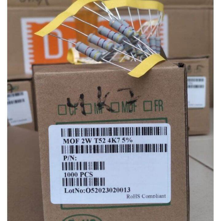 RESISTOR 2W 4K7 TAIWAN ROLL | Lazada Indonesia