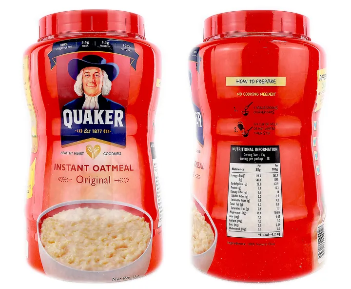 Quaker Original Instant Oatmeal | Lazada PH