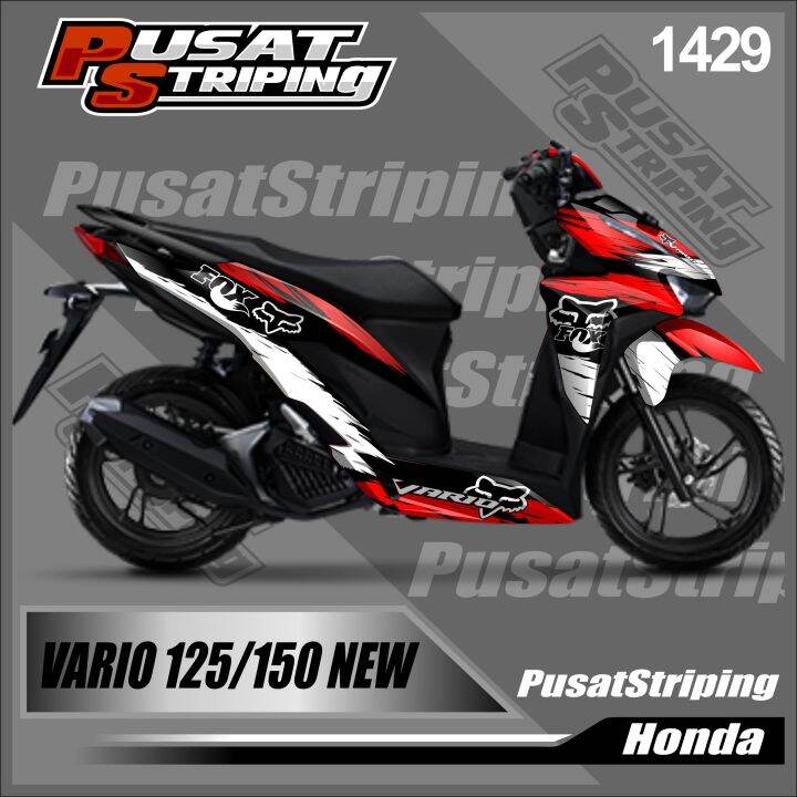 Decal Sticker Honda Vario 125 150 Fullbody-Decal Vario Desain Fox ...