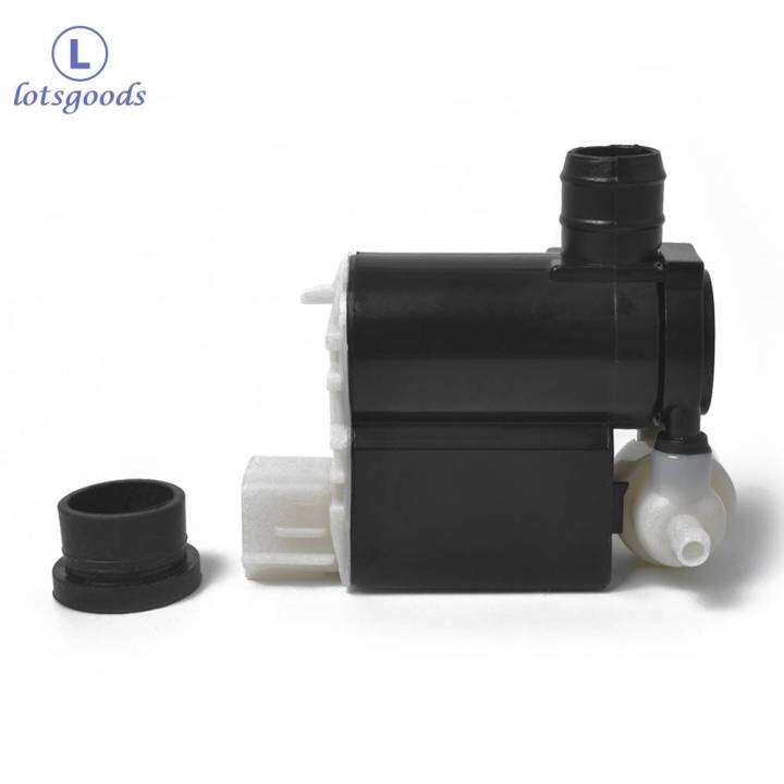 ปั๊มเครื่องล้างกระจกหน้ารถเต้าเสียบคู่98510-2C100 W/grommet สำหรับ ...