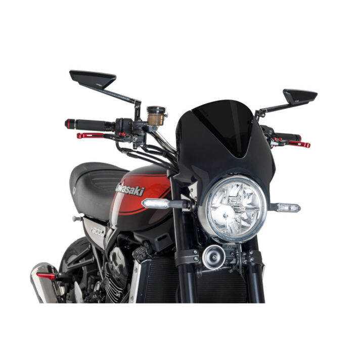 PUIG WINDSHIELD VISION FOR KAWASAKI Z900RS (Dark Smoke) | Lazada