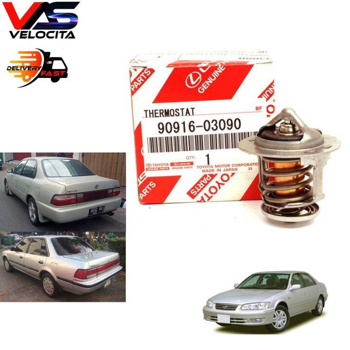 TOYOTA THERMOSTAT COROLLA AE80 SEG AE101 CAMRY SXV10 ST171 (90916-03046 ...
