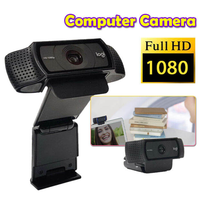 Logitech C920 Pro Webcam HD Smart 1080p web cam Widescreen Skype Video ...