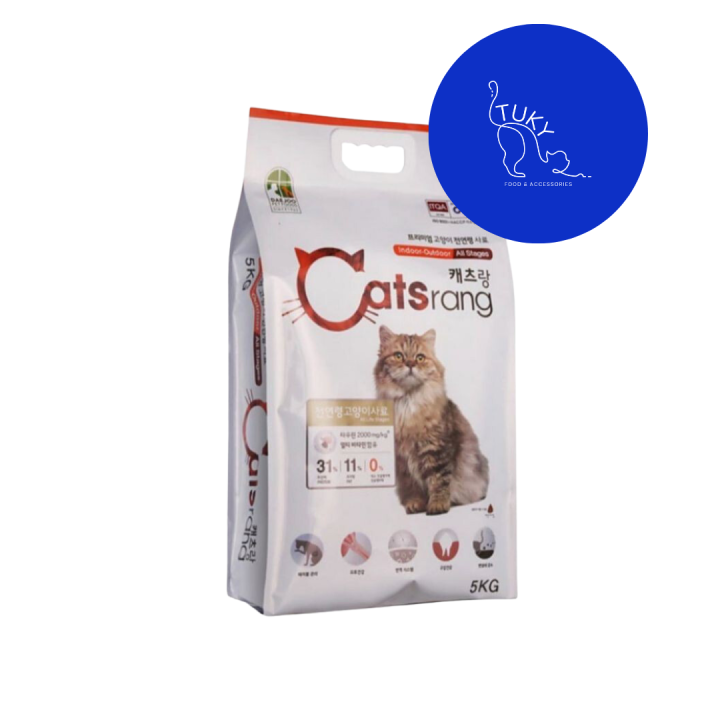 Makanan Kucing Catsrang All Stage Cat Dry Food 20 kg (Freshpack ...