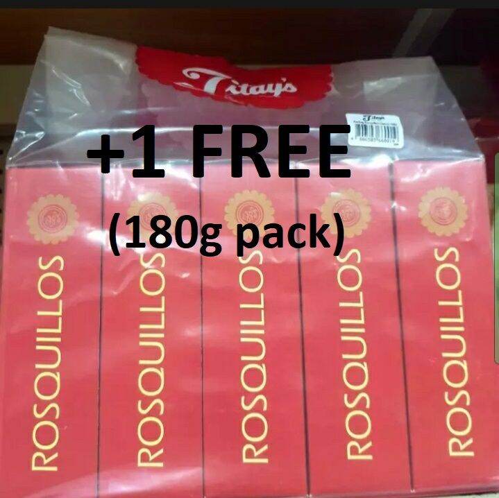 Titay's Rosquillos Biscuits Pasalubong Pack (180g Set of 5) | Lazada PH