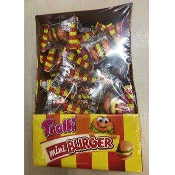 Trolli Mini Burger Gummy Sour-Sweet Candies in pack | Lazada PH