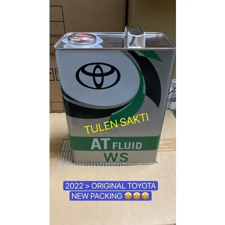 ORIGINAL TOYOTA ATF WS AUTO OIL AVANZA F653 (2016) VIOS NCP93 NCP150 ...