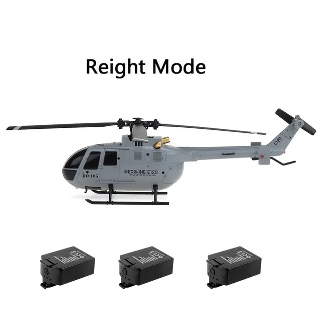 Eachine E120 RC Helicopter 2.4G 4CH 6-Axis Gyro Optical Flow Localization Flybarless Scale RC ...