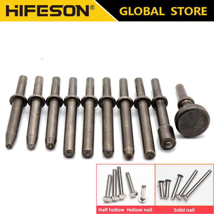 HIFESON Pneumatic Rivet Head Semi-hollow Solid Rivet Head Pneumatic ...