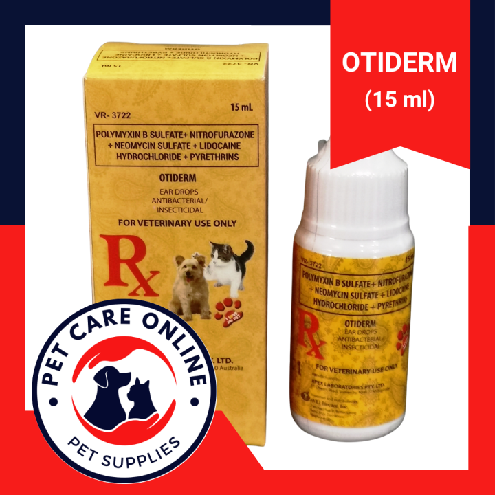 Otiderm Ear Drops 15ml Antibacterial / Insecticidal | Lazada PH