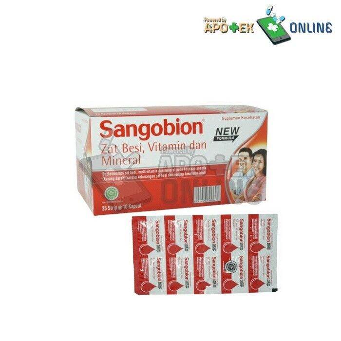 SANGOBION CAPSUL 1 STRIP ISI 10 TABLET | Lazada Indonesia